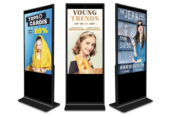 Floor Standing Digital Poster Advertising Display in Kenya